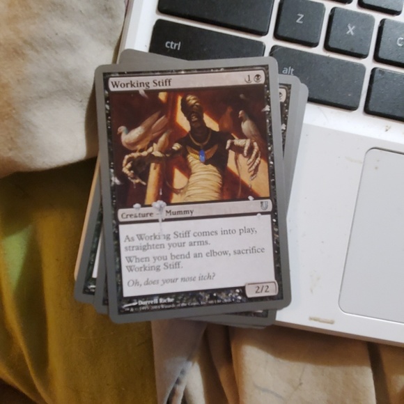 Other | Working Stiff Magic Card | Poshmark